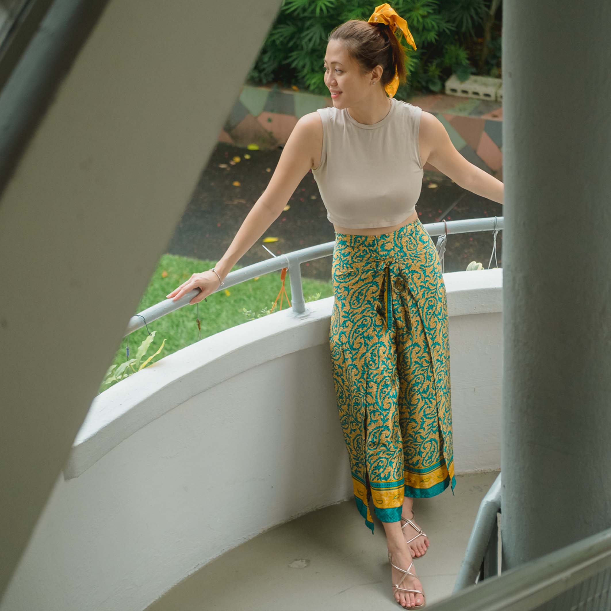 Upcycled Pareo Pant – Raja Rani org