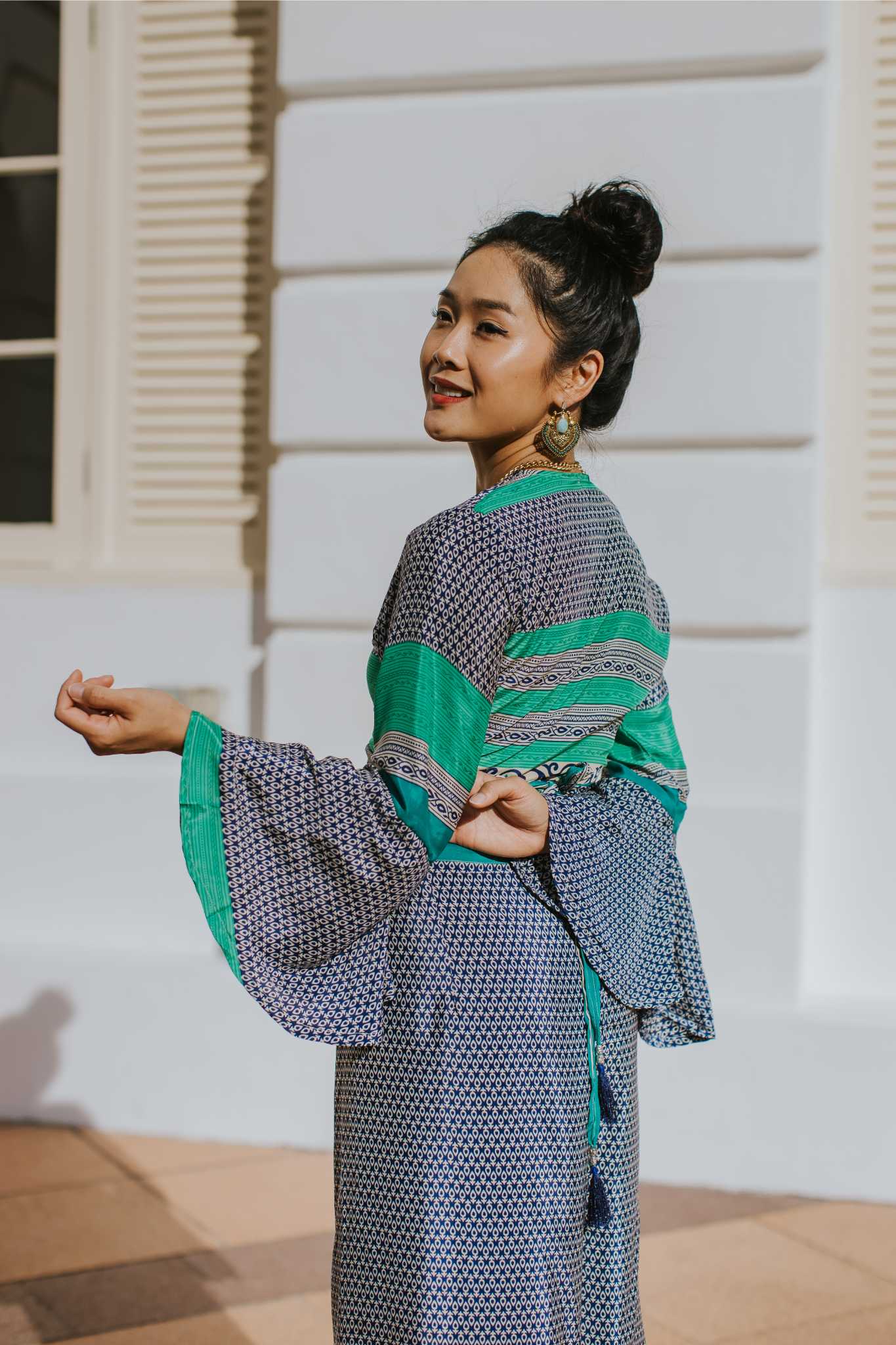 Long Sleeve Crop Top – Raja Rani org