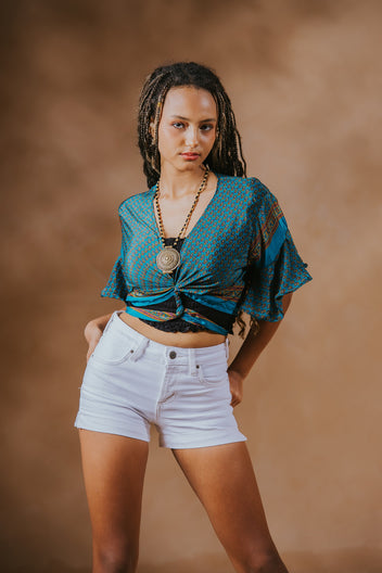 Indian Kimono Singapore, up-cycled silk created by Dj-duo – Raja Rani org